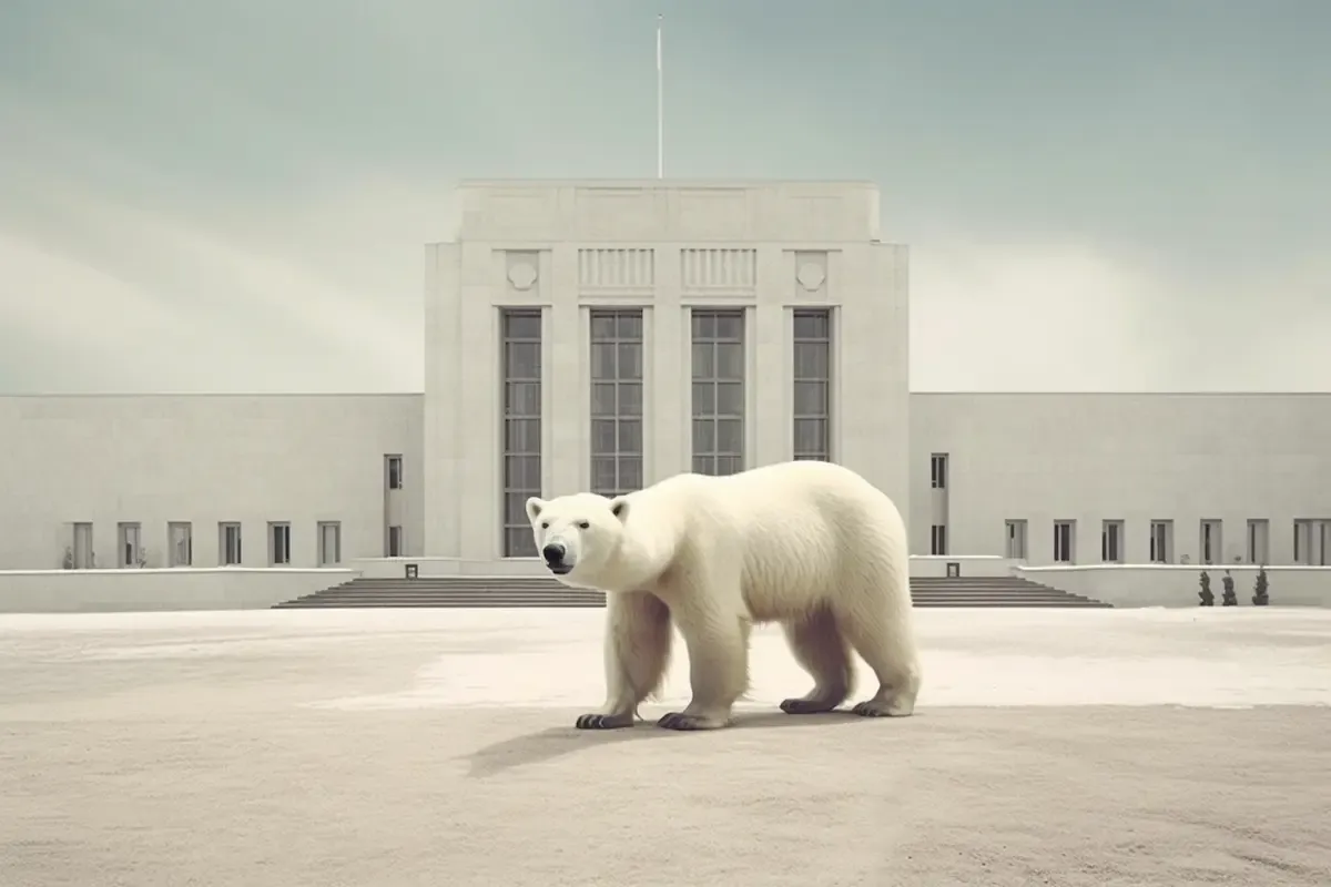 Crypto Bear Flag Pattern Redot